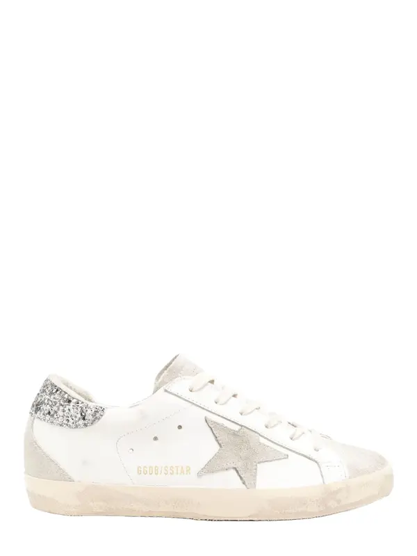 GOLDEN GOOSE Super-star Leather Sneakers - White