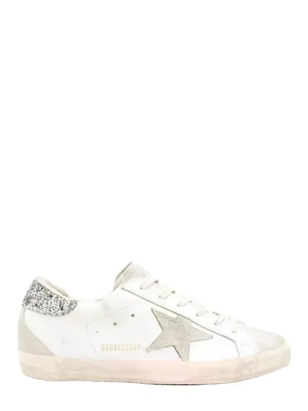 GOLDEN GOOSE Super-star Leather Sneakers - White