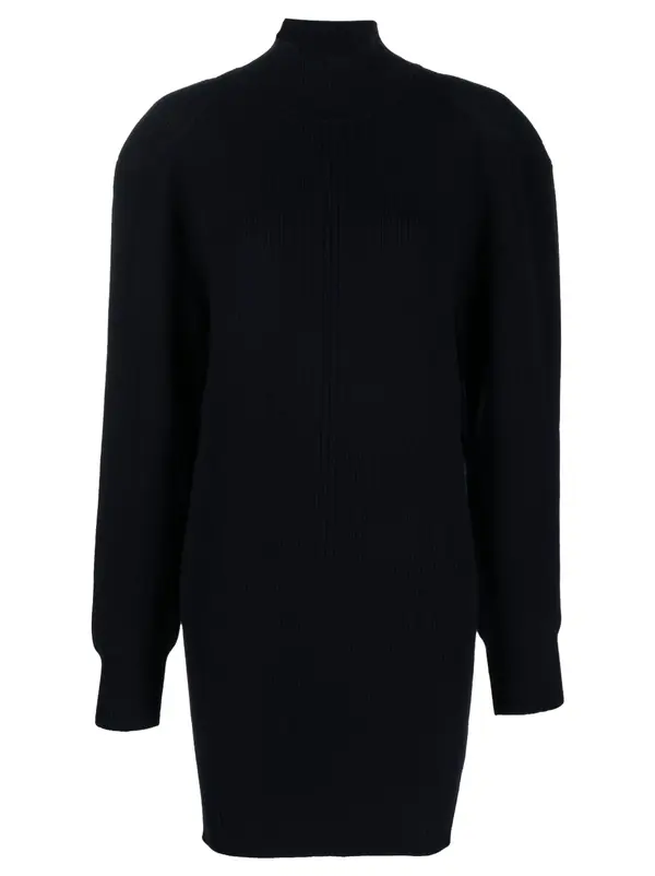 Stella McCartney High-neck Backless Dress - Blue