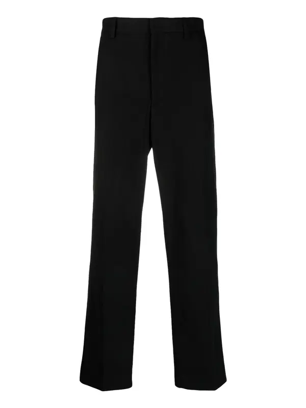 Acne Studios Twill Cotton Tailored Pants - Black