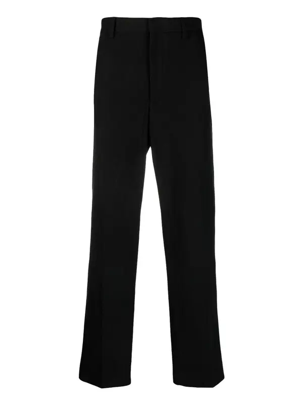 Acne Studios Twill Cotton Tailored Pants - Black