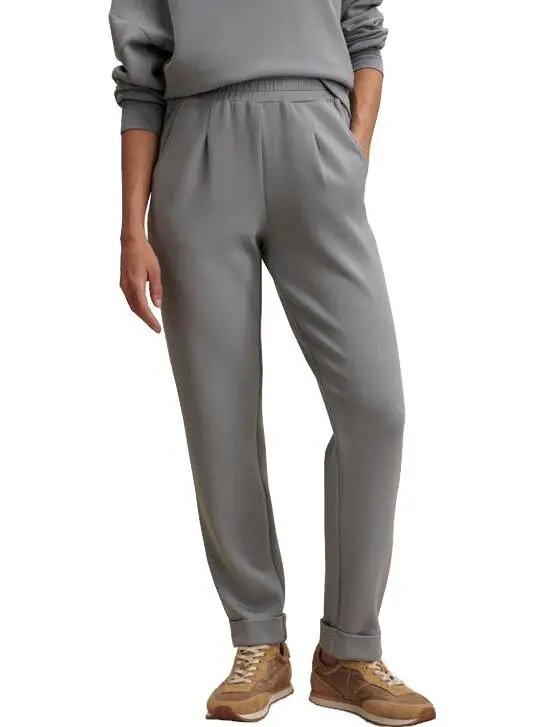 Varley Rolled Cuff Knit Pants - Wind Blue