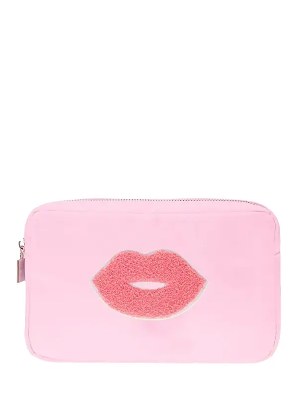 BLOC BAGS Medium Kiss Cosmetic Bag - Baby Pink