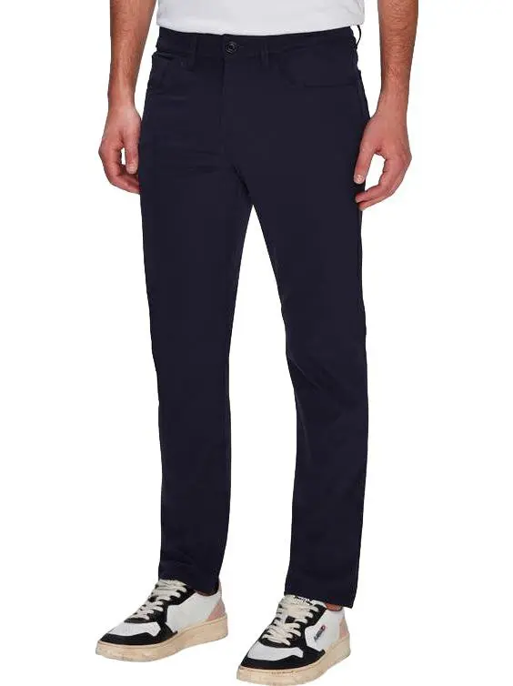 7 For All Mankind Slimmy Tapered Slim Fit Tech Series Trousers - Navy