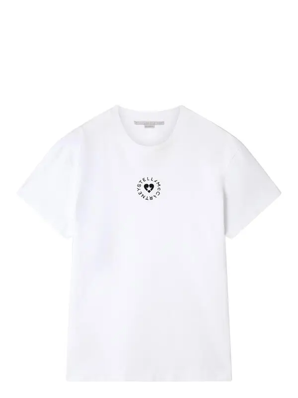 Stella McCartney Lovestruck Logo T-shirt - White