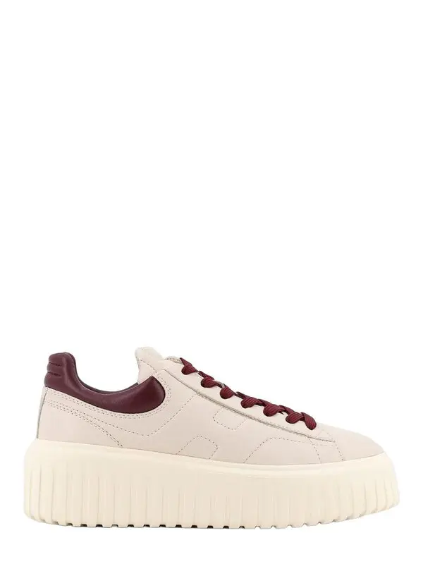 Hogan H-stripes Nappa Sneakers - Ivory