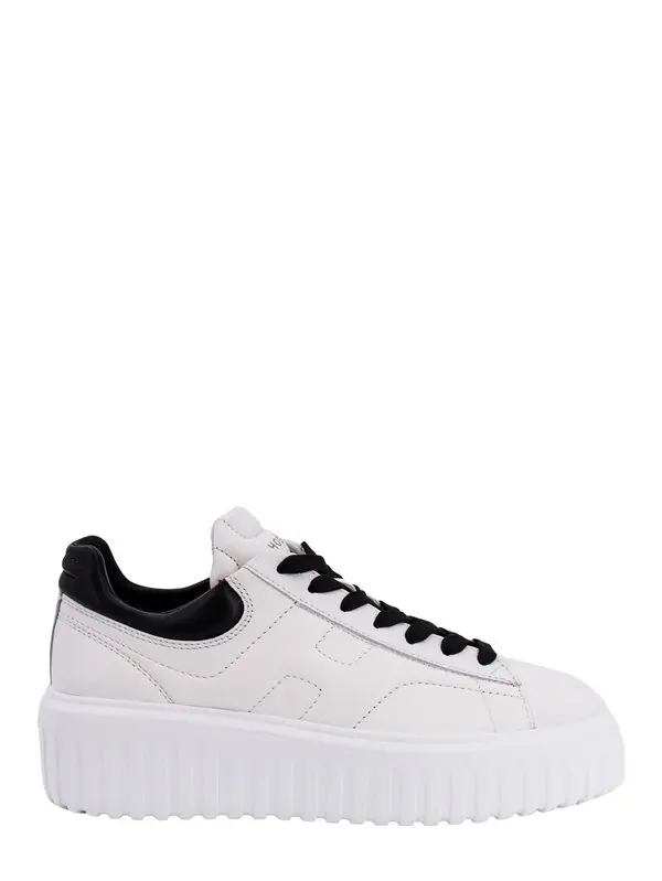 Hogan H-stripes Nappa Sneakers - White
