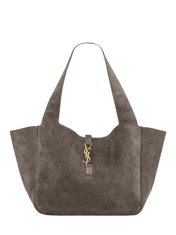 Saint Laurent Le 5 A 7 Bea Shoulder Tote Bag - Urban Grey