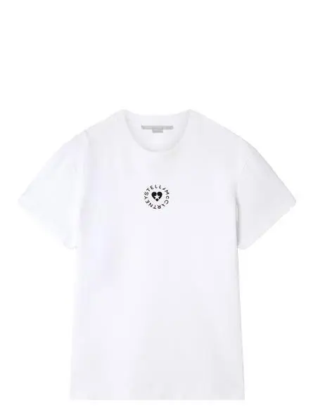 Stella McCartney Lovestruck Logo T-shirt - White