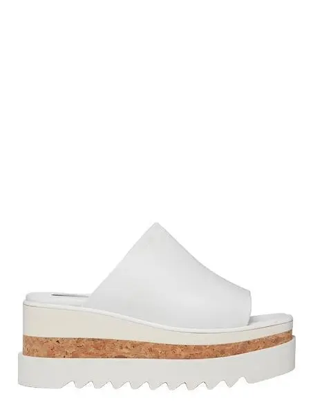 Stella McCartney Sneak-elyse Platform Sandals - White