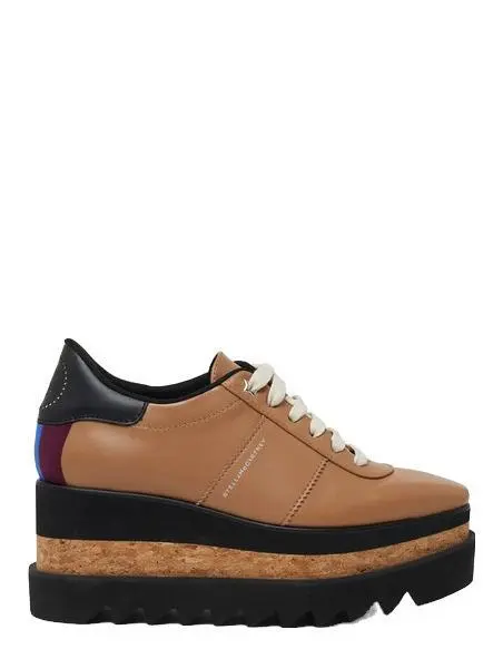 Stella McCartney Sneak-elyse Platform Sneakers - Stripe
