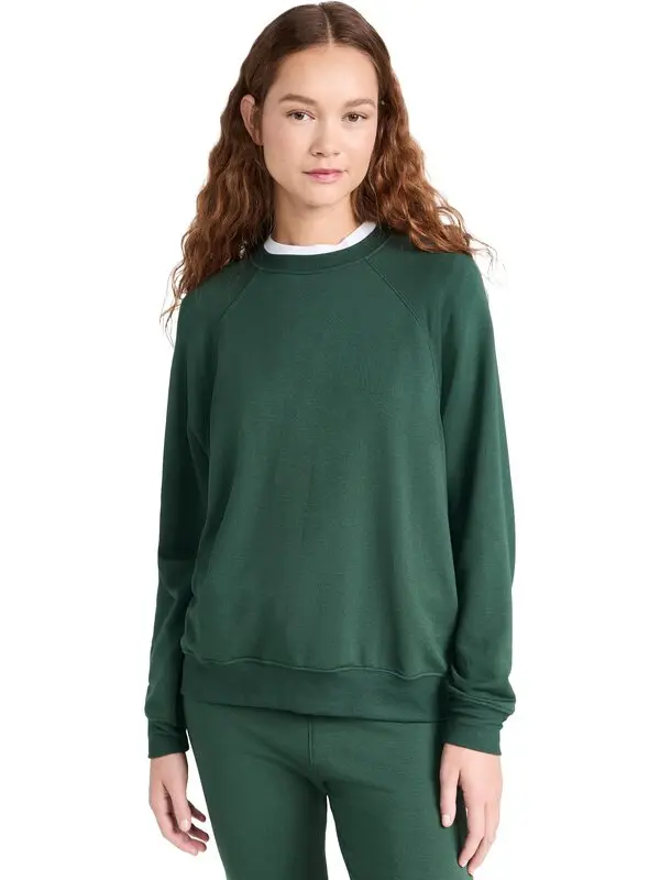 Splits59 Andie Fleece Sweatshirt - Military