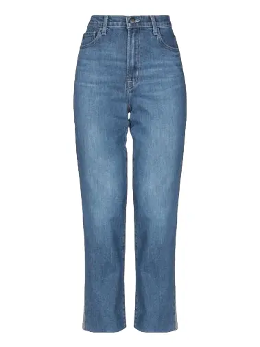 J Brand Straight-leg Jeans With Crystals - Blue