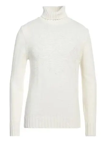 BELLWOOD Turtleneck Knit Top - White