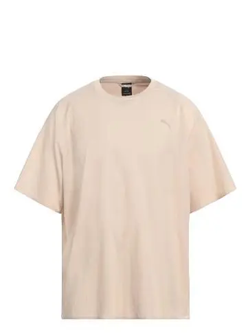 PUMA T-shirt Size Polyamide, Polyester - Beige