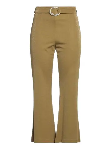 SISTE'S Flared Leg Trousers - Green