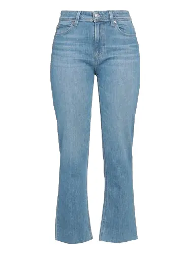 Paige Straight-leg Jeans With Flared Leg - Blue