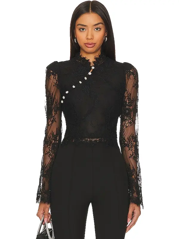 STONE COLD FOX X Allure Top - Black