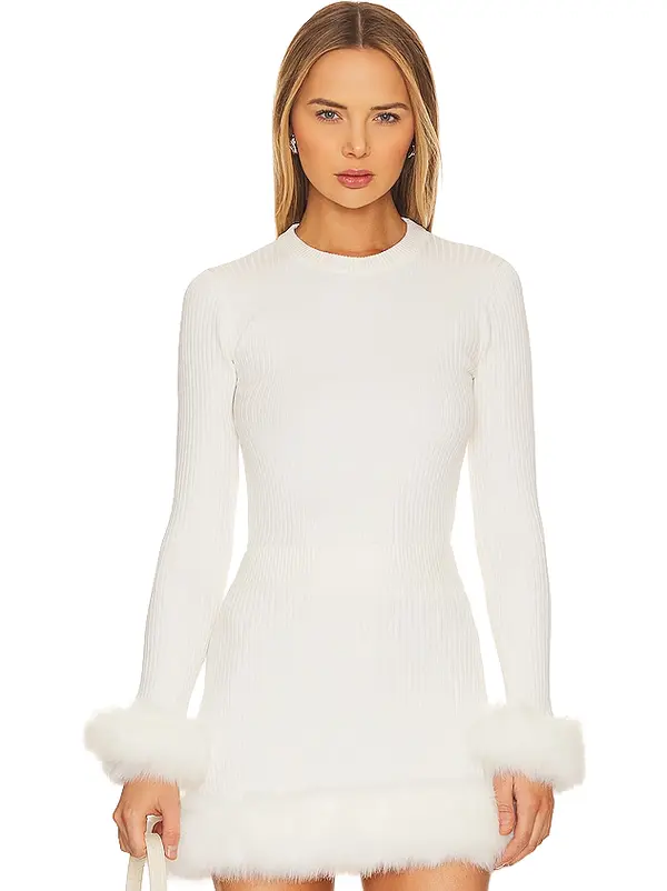 Show Me Your Mumu Fran Top - White Knit
