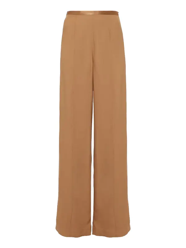 TALLER MARMO High-rise Wide-leg Pants - Brown