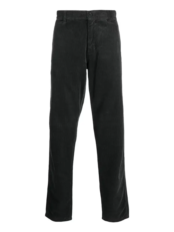 Aspesi Straight-leg Corduroy Trousers - Grey