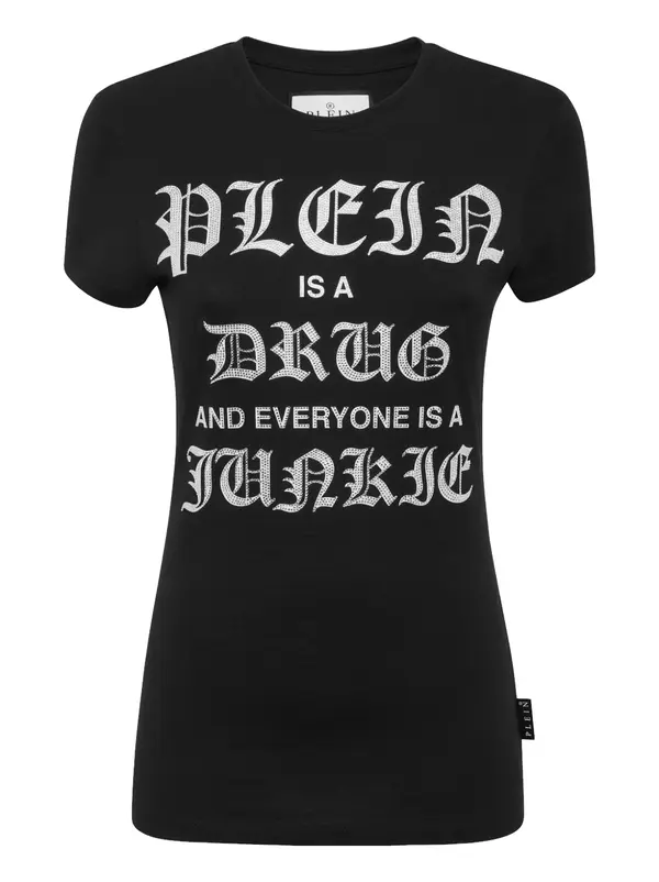 Philipp Plein Pure Cotton T-shirt - Black