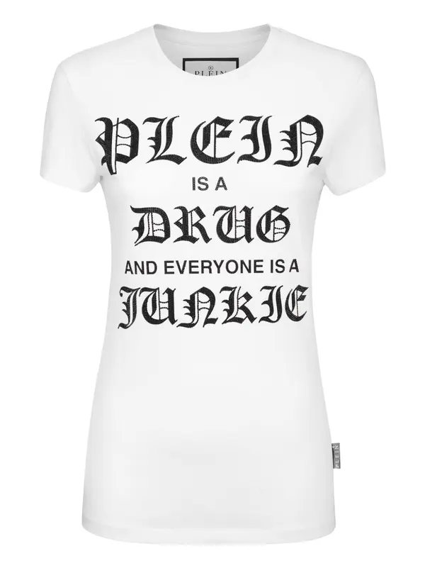 Philipp Plein Cotton T-shirt - White