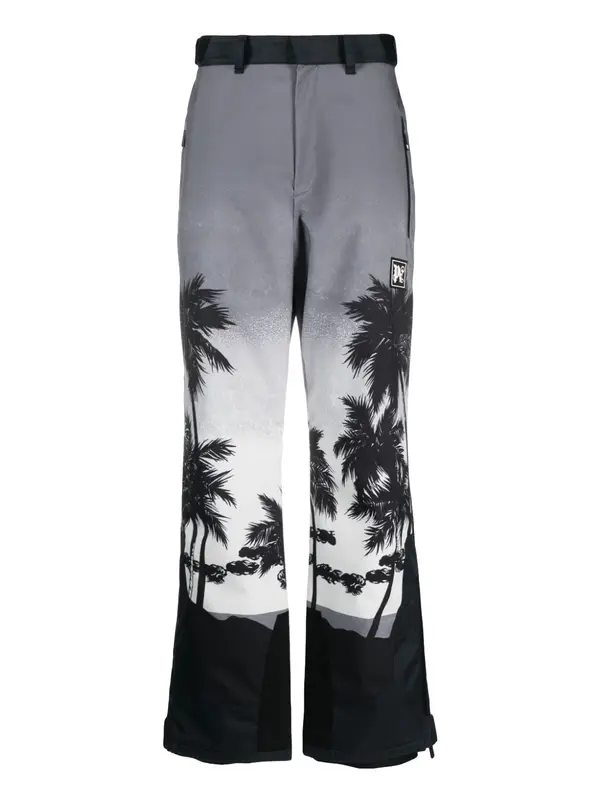 Palm Angels Padded Ski Bottoms - Grey
