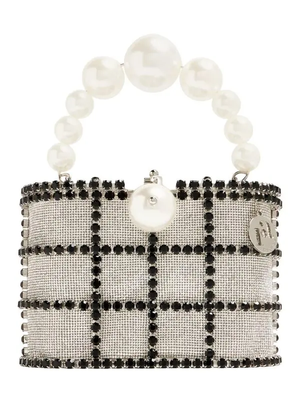 Rosantica Holli Crystal-embellished Bag - Black