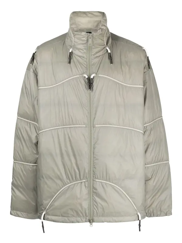 A. A. SPECTRUM Puffer Down Jacket - Green