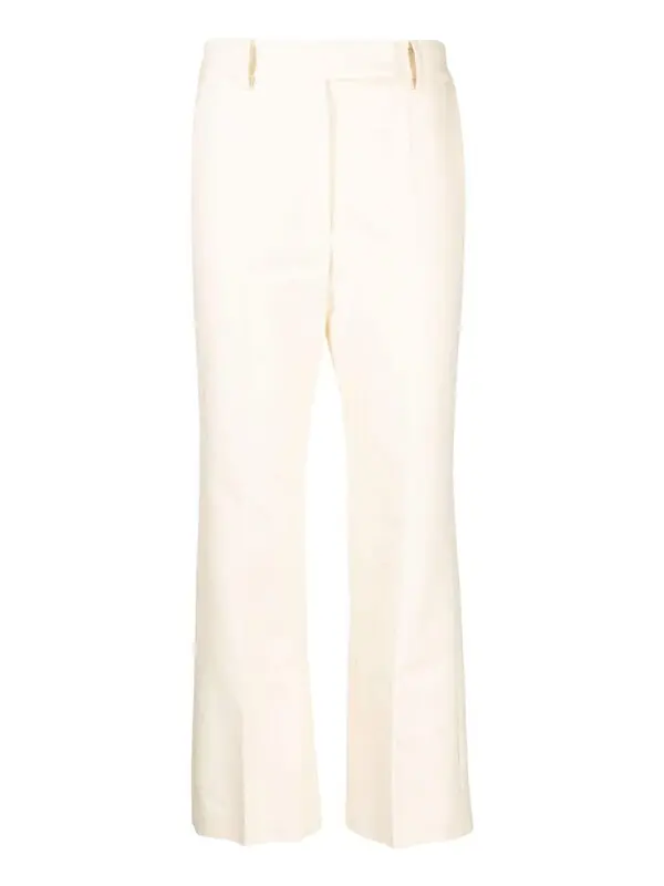 GOODIOUS Straight-leg Tailored Trousers - Neutrals