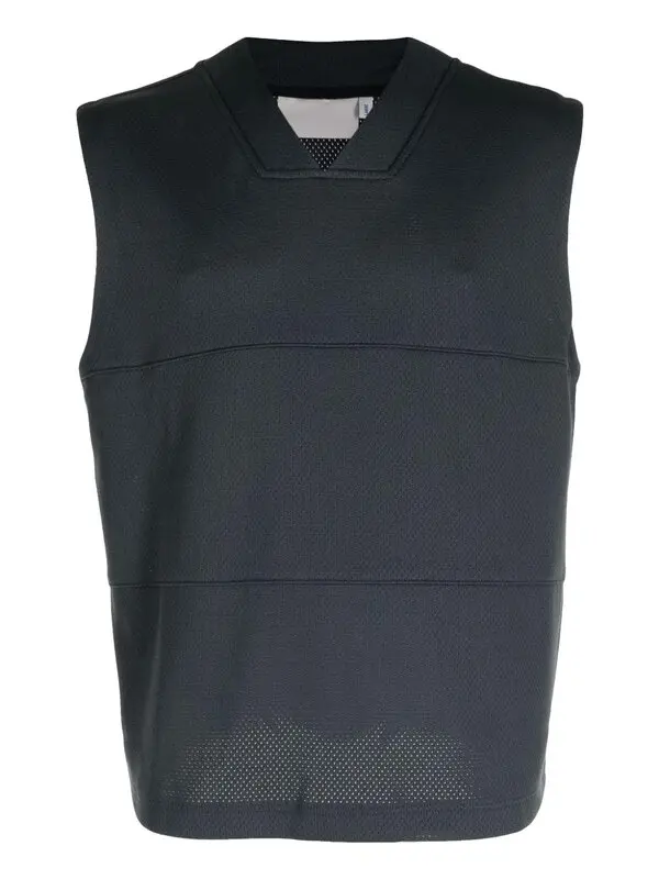 OFF DUTY Fresco Mesh-design Vest - Blue