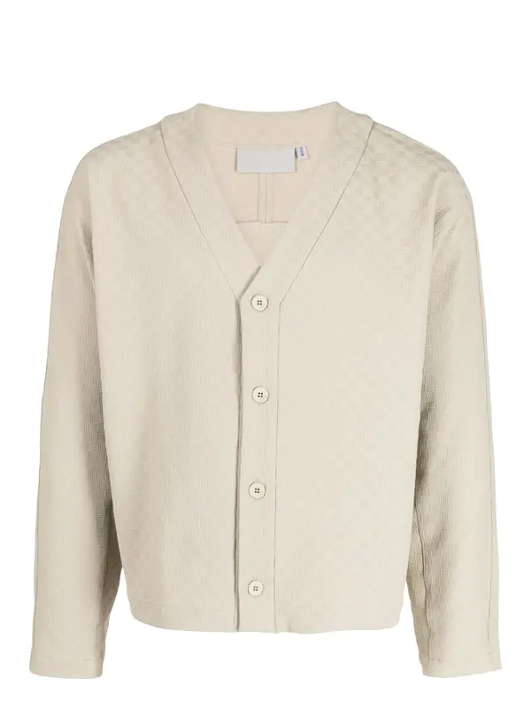 OFF DUTY Lais Logo-embroidered Cardigan - Neutrals