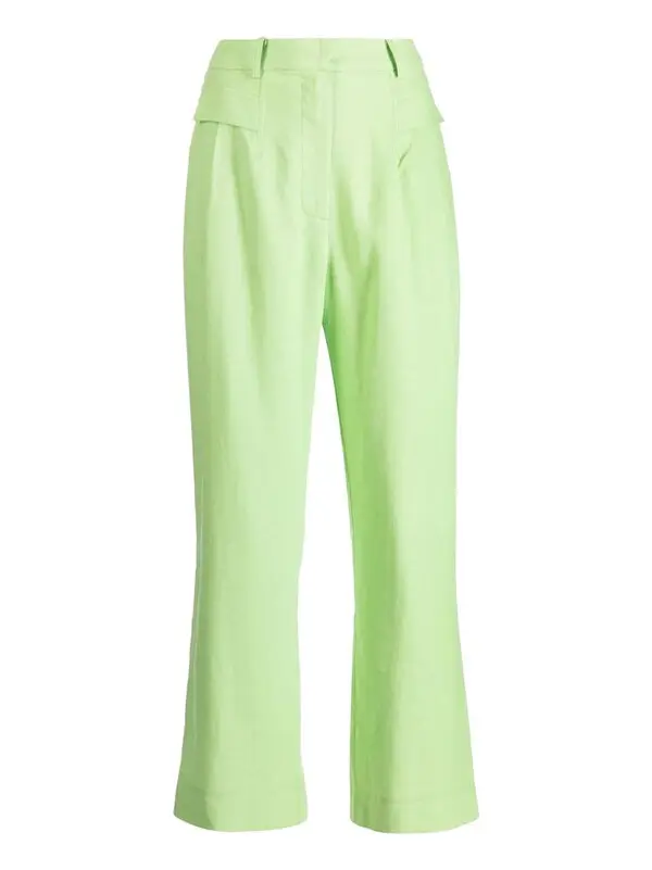 WE ARE KINDRED Arata Straight-leg Trousers - Green