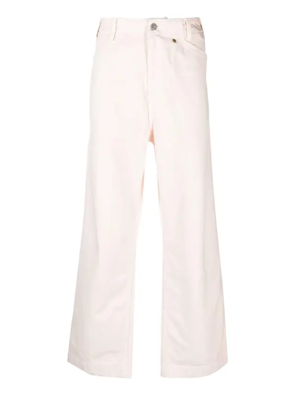 OBJECTS IV LIFE Mid-rise Wide-leg Jeans - Neutrals