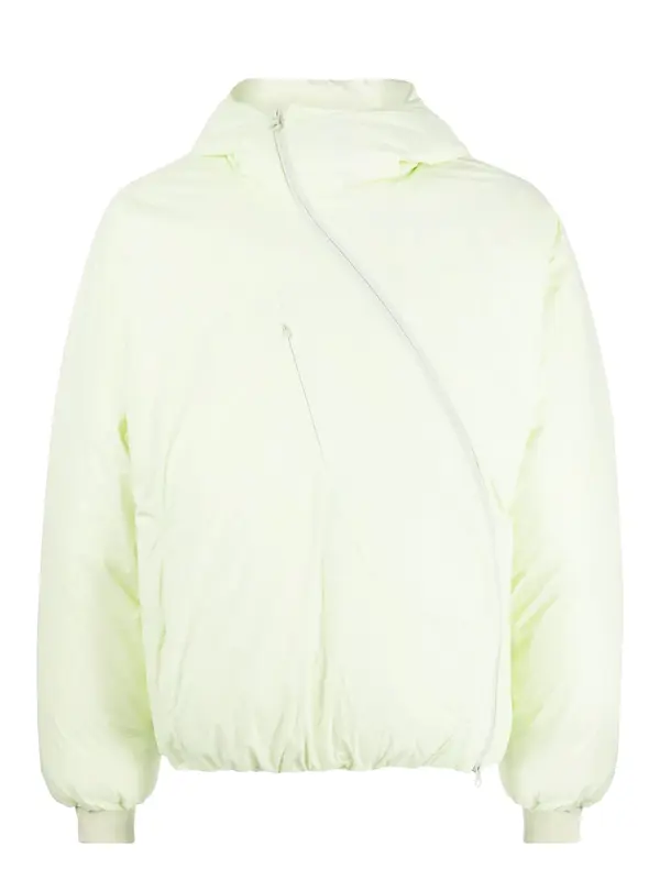 POST ARCHIVE FACTION Off-centre Padded Jacket - Green