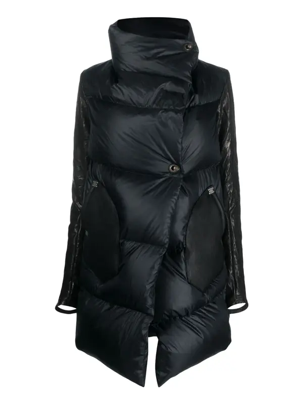 ISAAC SELLAM EXPERIENCE Lock-fastening Down Jacket - Black