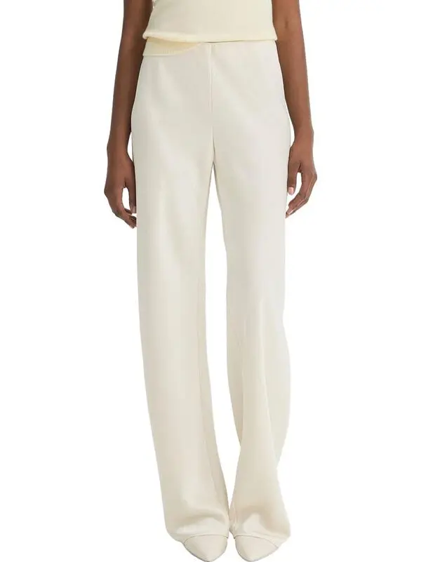Vince Fluid High-waist Straight-leg Pants - Bona