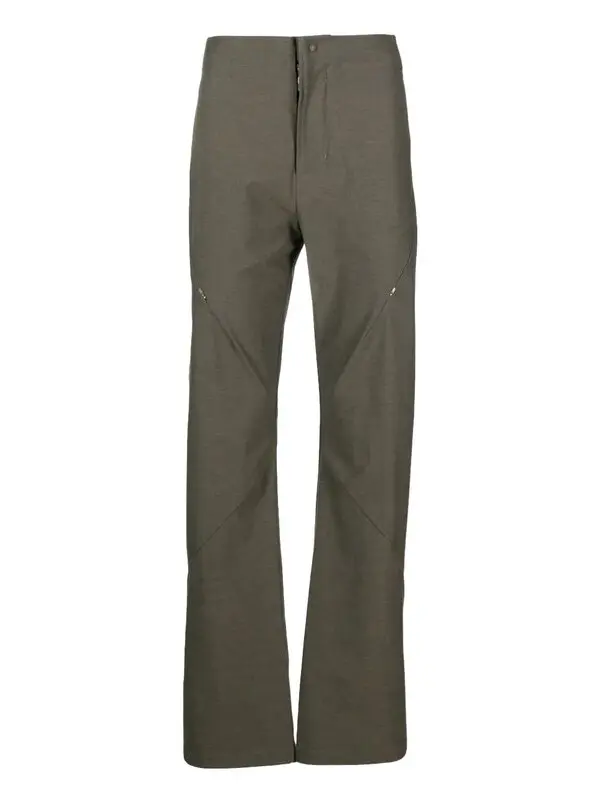 POST ARCHIVE FACTION (PAF) 5.1 Technical Straight Leg Pants - Green