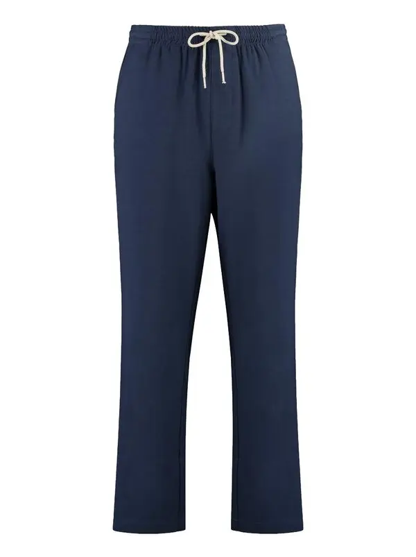 DEPARTMENT 5 Brewery Cotton-blend Trousers - Blue