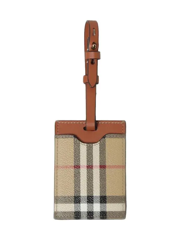 Burberry Leather Address Holder - Beige