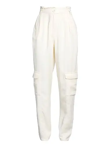 Patrizia Pepe Lyocell Tapered Pants - Yellow