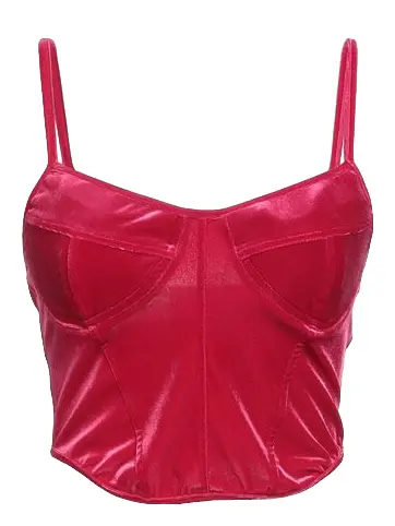 SOALLURE Velvet Camisole - Pink
