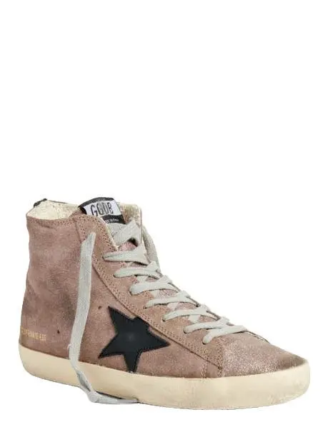 GOLDEN GOOSE Francy High-top Sneaker - Grey/black