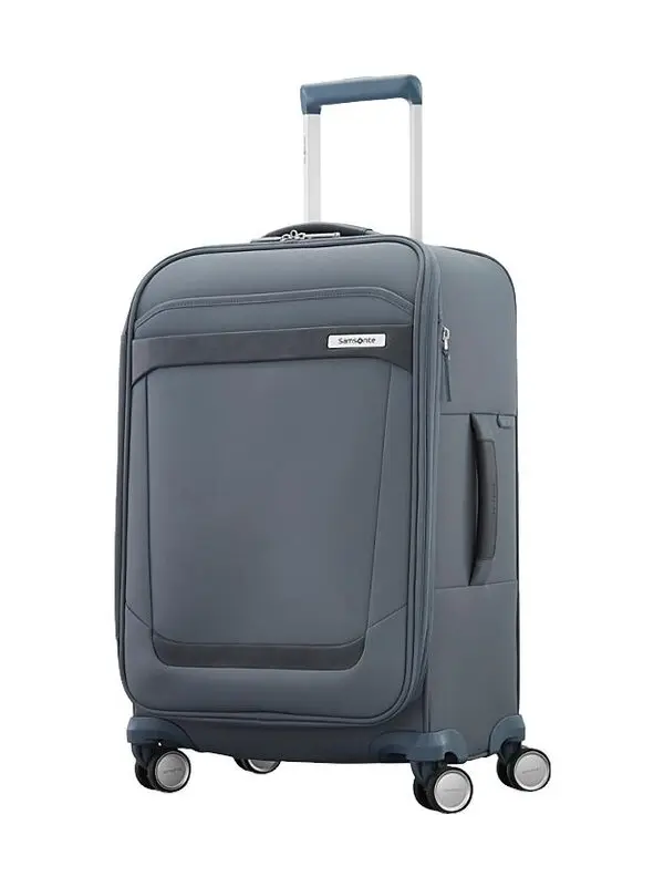 SAMSONITE Elevation Plus Softside Carry On Spinner Suitcase - Slate