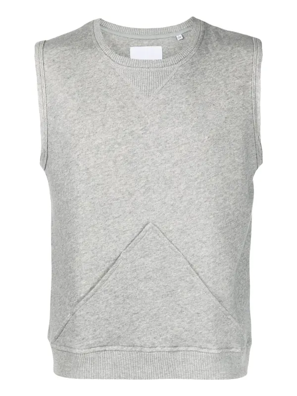 PRIVATE STOCK LABS The Gustavus Sleeveless Jumper - Grey
