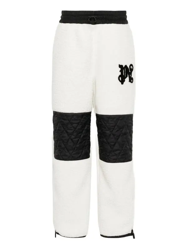Palm Angels Monogram-appliqué Ski Bottoms - White