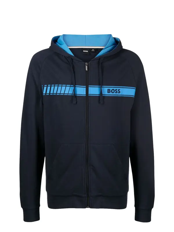 BOSS Authentic Zip-up Jacket - Blue