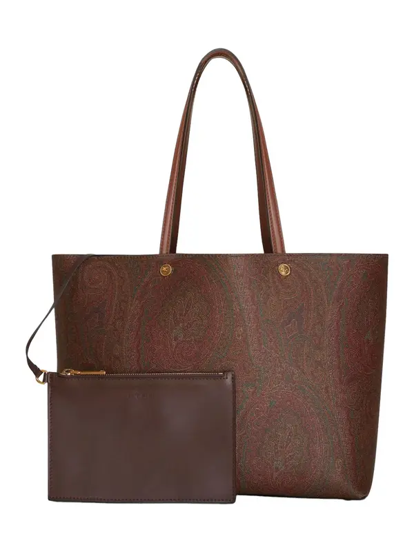Etro Large Essential Tote Bag - Brown
