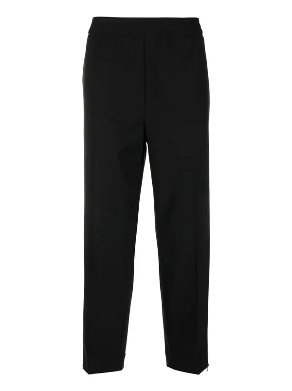 Neil Barrett Tapered Trousers - Black